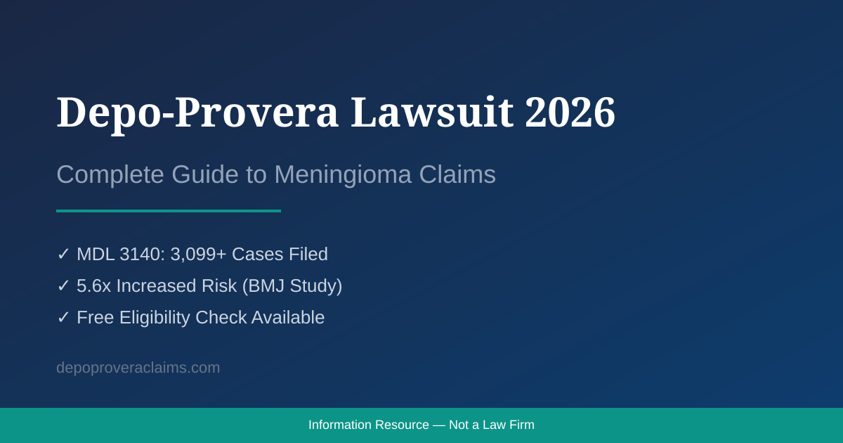 MDL 3140 Update: Where the Depo-Provera Litigation Stands in April 2026